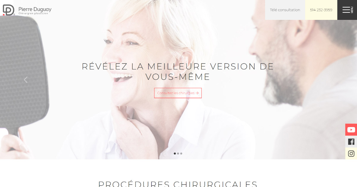 Chirurgien Esthétique | Dr. Pierre Duguay - Expertise Reconnue en ...